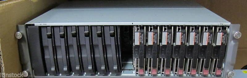 HP StorageWorks M5314C FC Drive Enclosure AD542C 7 x 300Gb 366023-002 ...