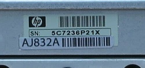 HP StorageWorks M6612 AJ832A 12x 450GB HDD Disk Enclosure 2x SAS I/O ...