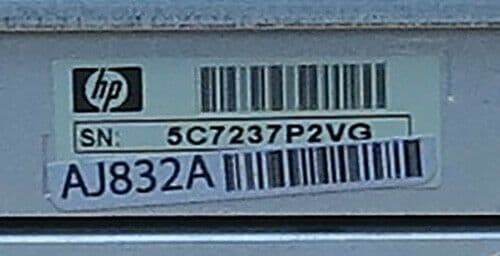HP StorageWorks M6612 AJ832A 9x 450GB HDD Disk Enclosure 2x SAS I/O ...