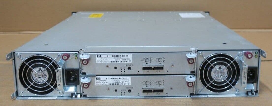 HP StorageWorks MSA P2000 G3 AP843A 12x 3 5" Bay Dual I/O Controller AP844A