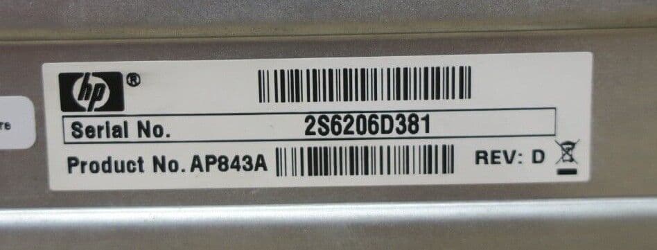 HP StorageWorks MSA P2000 G3 AP843A 12x 3 5" Bay Dual I/O Controller AP844A