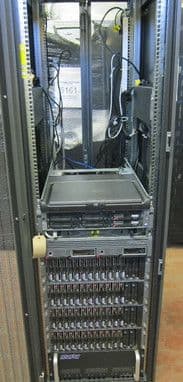 HP StorageWorks MSA1500 CS Storage System Arrays 19TB 19 608Gb Racked up