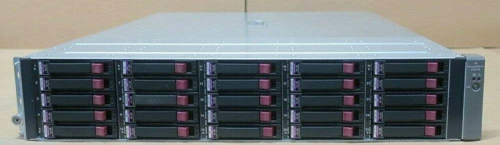 HP StorageWorks MSA70 Storage Array 1156GB HDD Storage 1x SAS I/O ...