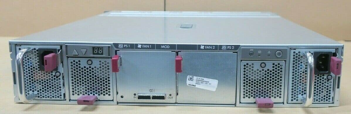 HP StorageWorks MSA70 Storage Array 1156GB HDD Storage 1x SAS I/O ...