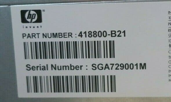 HP StorageWorks MSA70 Storage Array 1156GB HDD Storage 1x SAS I/O ...