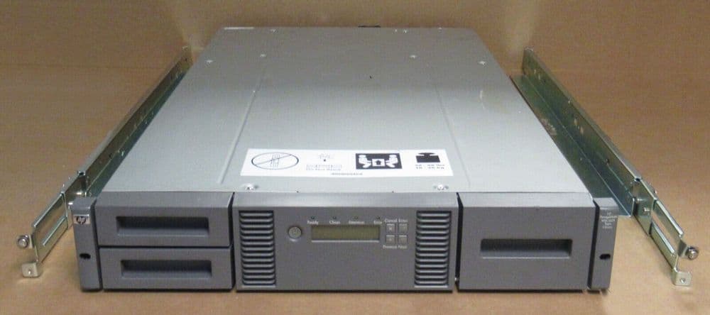 HP StorageWorks MSL2024 24-Slot Tape Library 2U Rack Mount 407351-002
