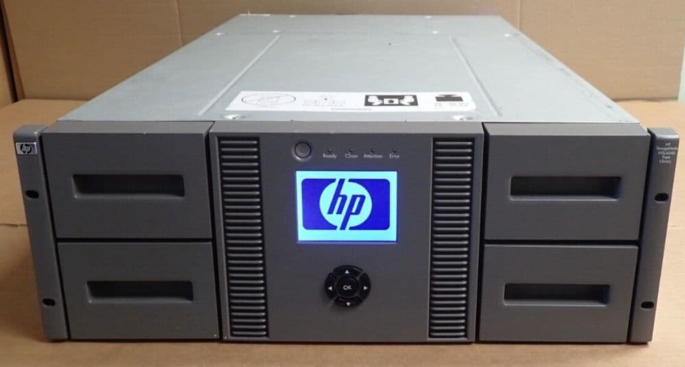 HP StorageWorks MSL4048 Backup Tape Library BL532A 4x LTO5 SAS 6G ...