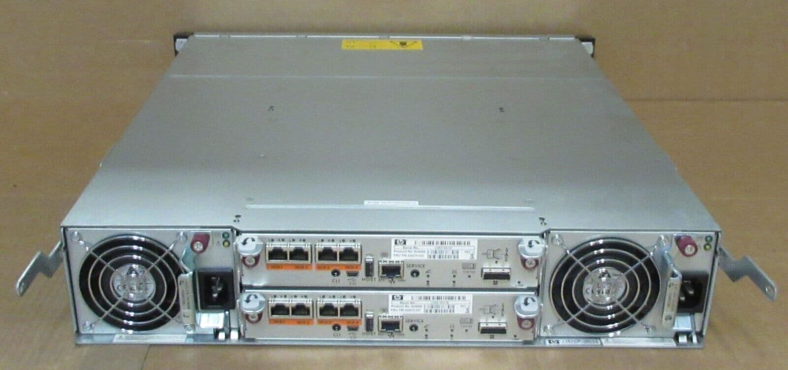 HP StorageWorks P2000 G3 iSCSI MSA 2x Dual Controller Disk Array BK831B