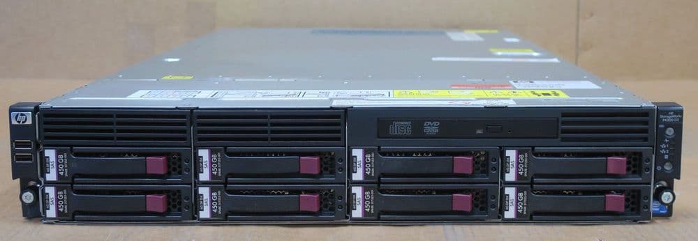 HP StorageWorks P4300 G2 BK716A 3 6TB iSCSI Storage Array System SAN ...