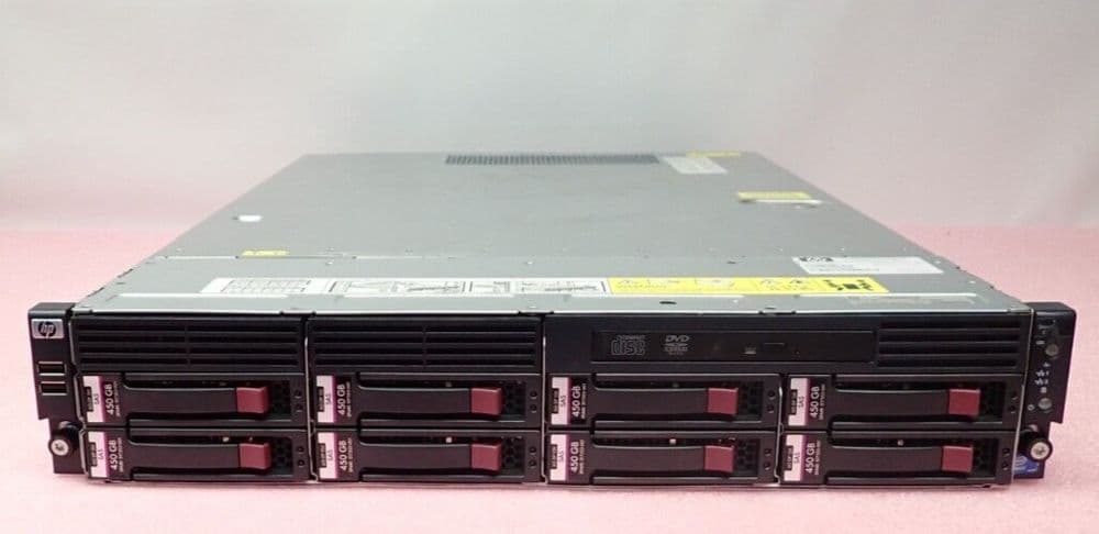 HP StorageWorks P4300 G2 Storage System BK716A 4-Core E5520 4GB RAM 7x ...