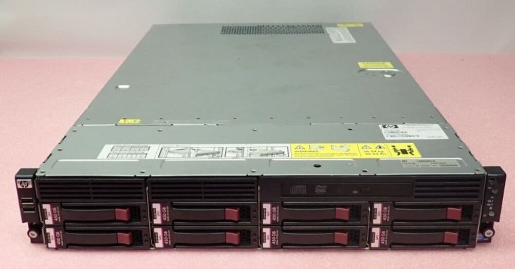 HP StorageWorks P4300 G2 Storage System BK716A 4-Core E5520 4GB RAM 7x ...
