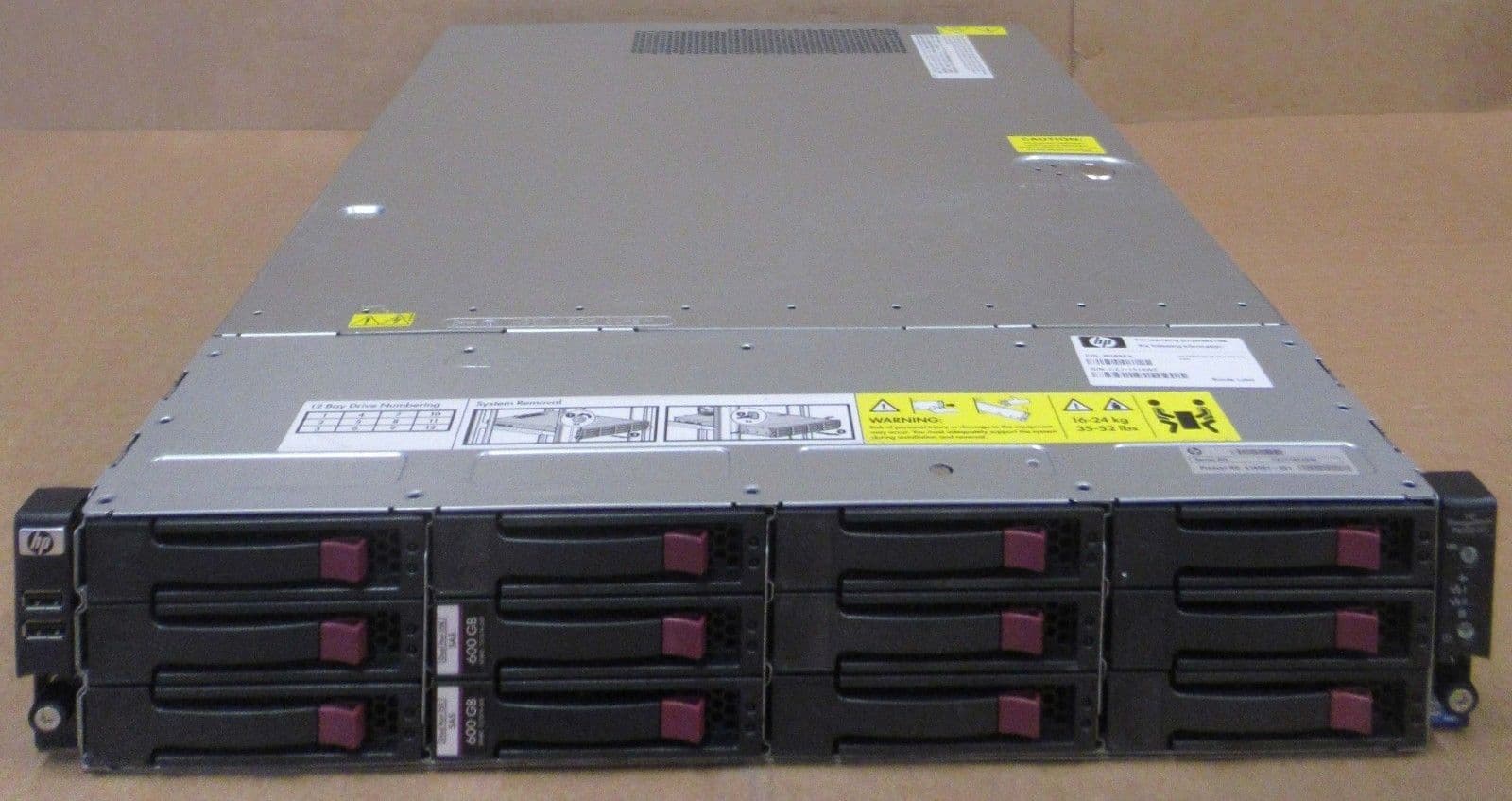 HP StorageWorks P4500 G2 Storage Server Xeon E5520 2 26GHz 1 2TB 8GB ...