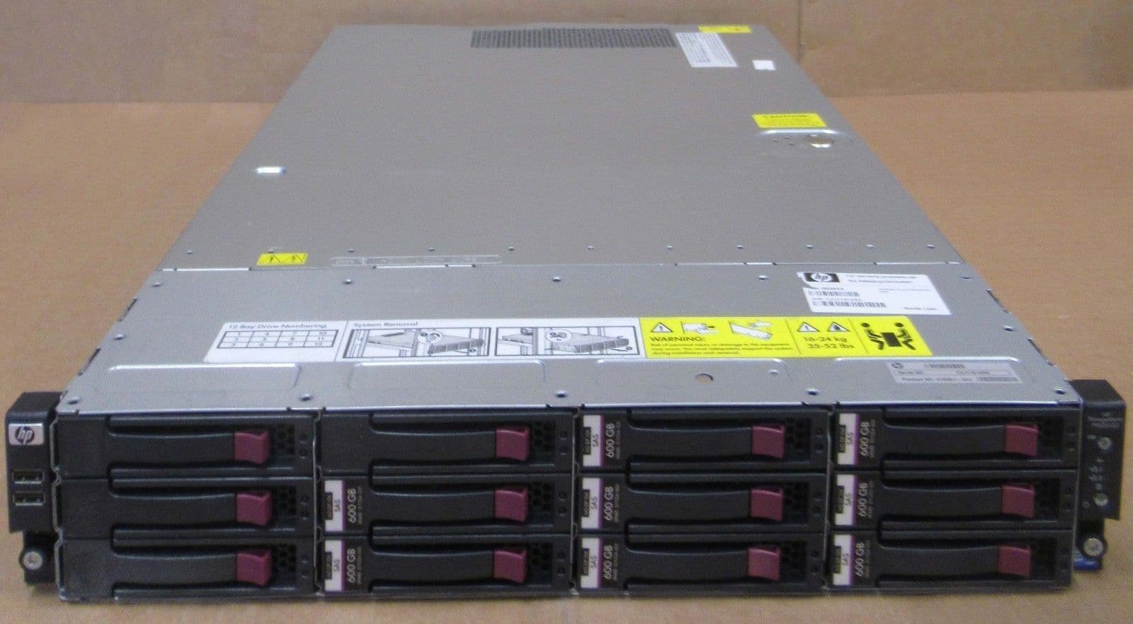 HP StorageWorks P4500 G2 Storage Server Xeon E5520 2 26GHz 4 8TB 8GB ...