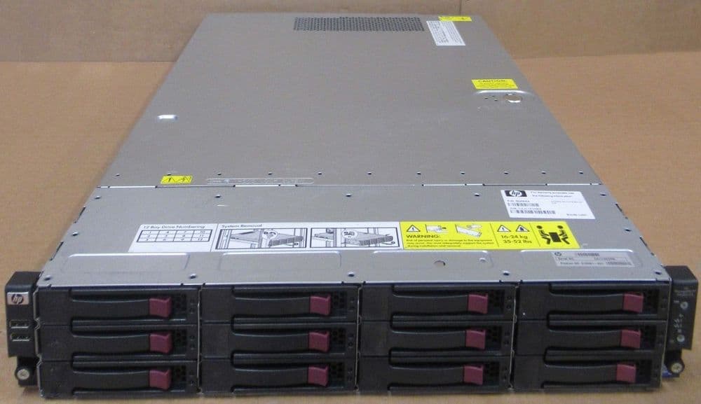 HP StorageWorks P4500 G2 Storage Server Xeon E5520 2 26GHz 8GB 616061-001