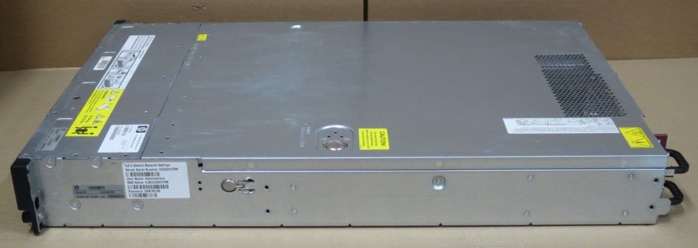 HP StorageWorks P4500 G2 Storage Server Xeon E5520 2 33GHz 12x600GB HDD ...