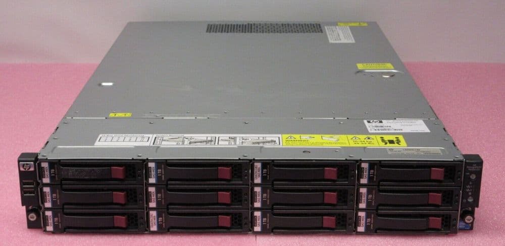 HP StorageWorks P4500 G2 Xeon E5520 2 26GHz 10GB 12x 1TB HDD 2U Storage ...