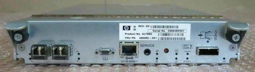 HP StorageWorks Smart Array MSA2300fc FC Storage Controller 490092-001 ...