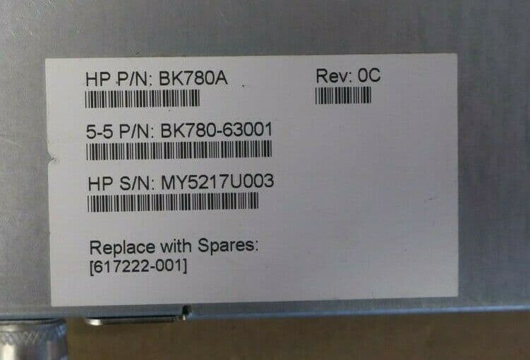 HP StorageWorks SN6000 20x 8Gb SFP 4x Stack Port Switch BK780A 12-Port ...