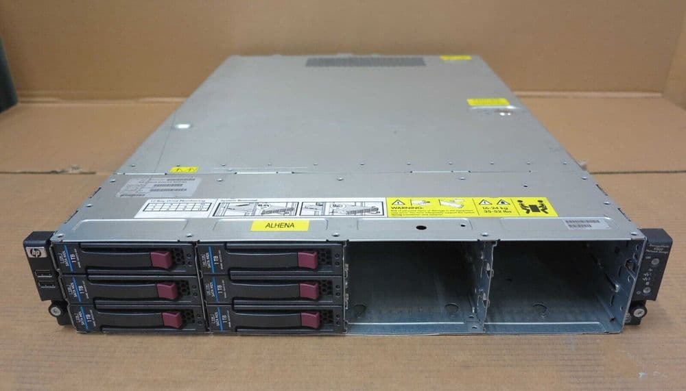 HP Storageworks X1600 1x 6-Core E5520 2 2GHz 12GB Ram 3TB HDD 2U Server ...