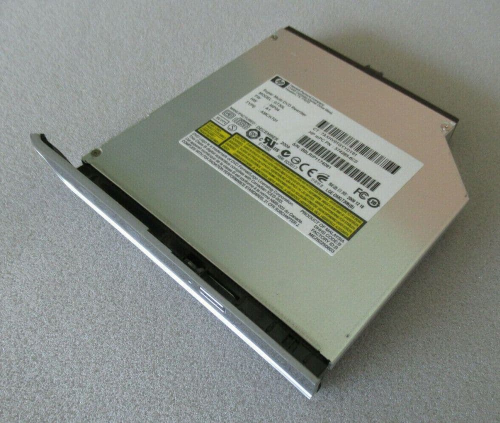 HP Super Multi 12 7mm 8X SATA Double Layer DVD RW Drive 574285-6C0 ...