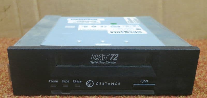 HP Tape Drive DAT 72 External DDS5 DAT72 C7438-00255 A3C40051907