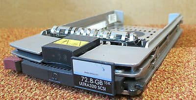 HP Ultra320 SCSI - Hard Drive / HDD Server Hot Swap Caddy 72 8GB 15K ...