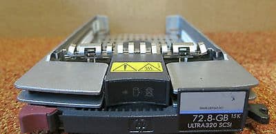 HP Ultra320 SCSI - Hard Drive / HDD Server Hot Swap Caddy 72 8GB 15K ...
