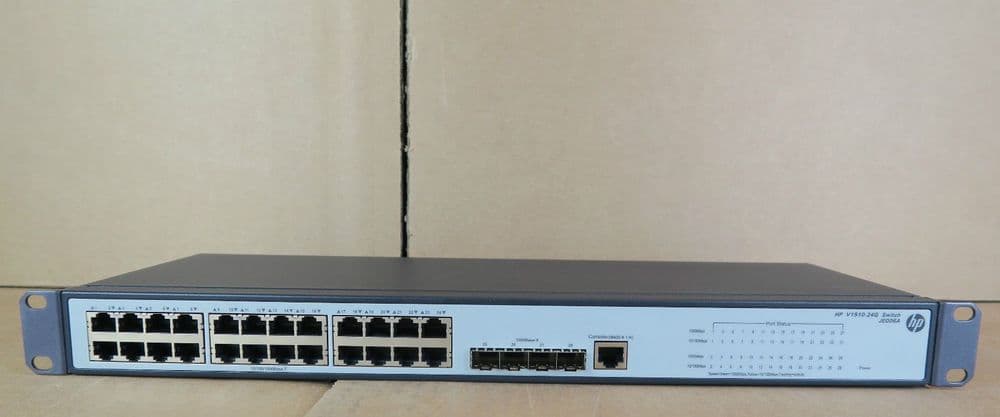 HP V1910-24G - 24 Port Gigabit Managed Ethernet Network Switch JE006A