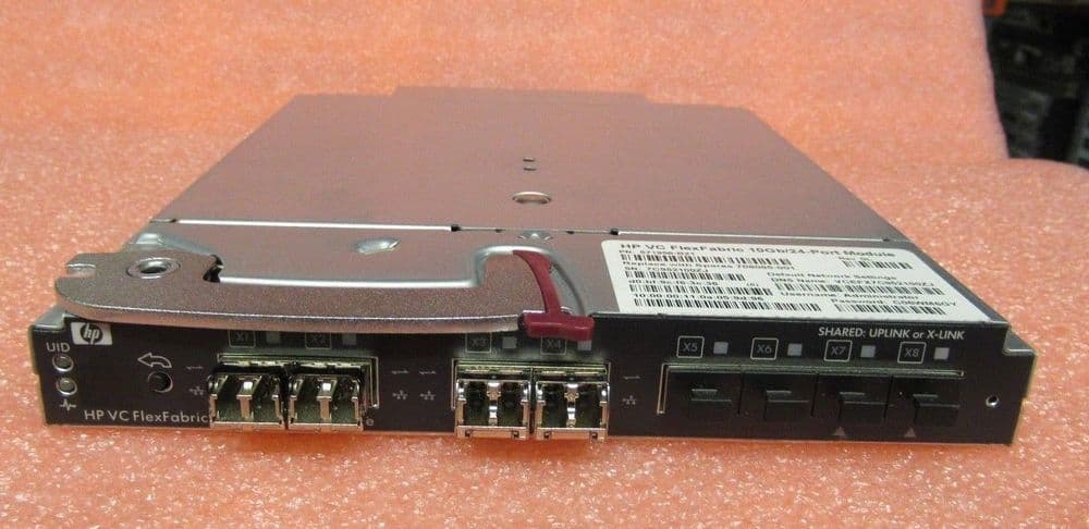HP Virtual Connect FlexFabric 10Gb/24-Port Blade Module 571956-B21 ...