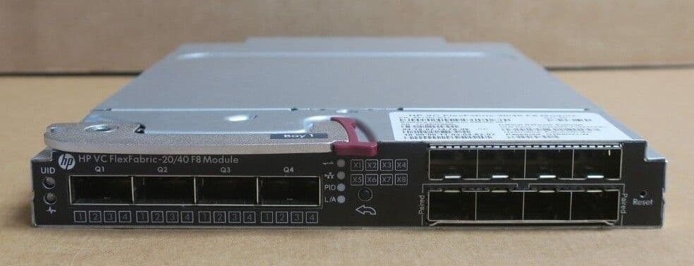 HP Virtual Connect FlexFabric-20/40 F8 Module 699350-001 691367-B21 For ...
