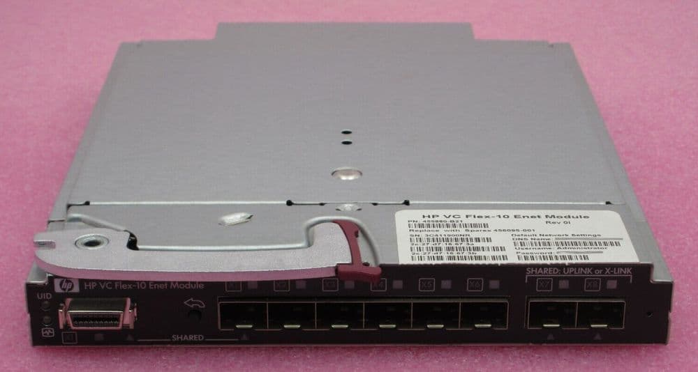 HP Virtual Connect VC Flex-10/10D Module 455880-B21 456095-001 For ...