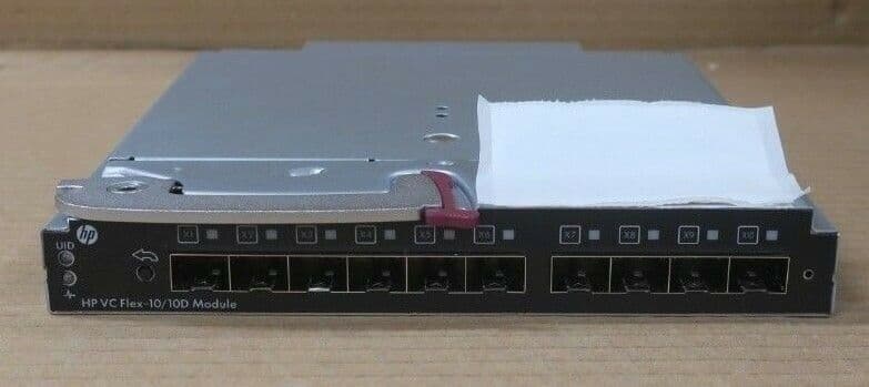 HP Virtual Connect VC Flex-10/10D Module 638526-B21 639852-001 For ...