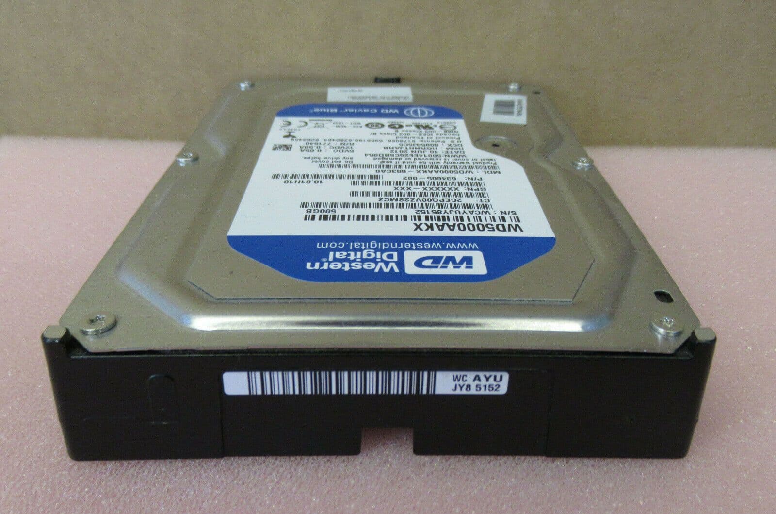 HP Western Digital 500GB 3 5" SATA 6GB/s 7 2K 32MB HDD 634605-002 684593-001