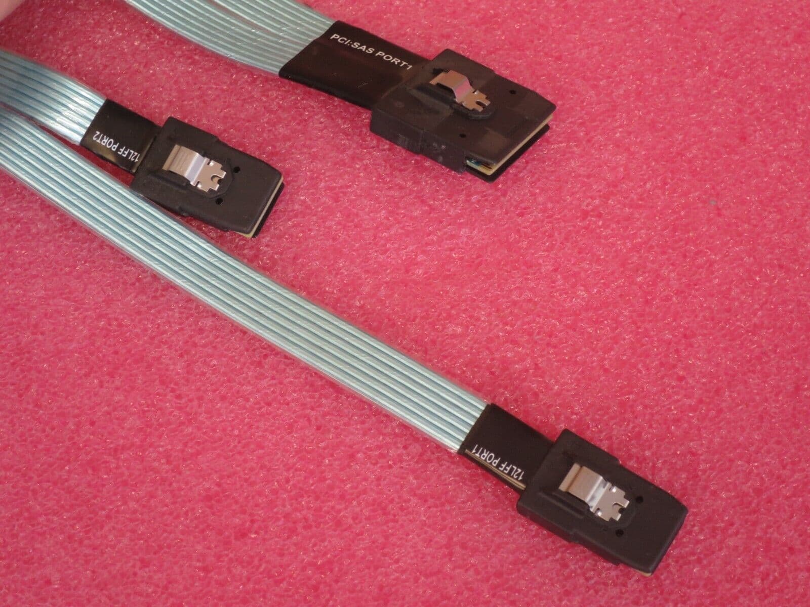 HP Wide SAS to Dual Mini SAS SFF-8087 Cable 27" 31" 747574-001 784627-001