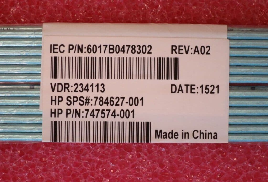 HP Wide SAS to Dual Mini SAS SFF-8087 Cable 27" 31" 747574-001 784627-001