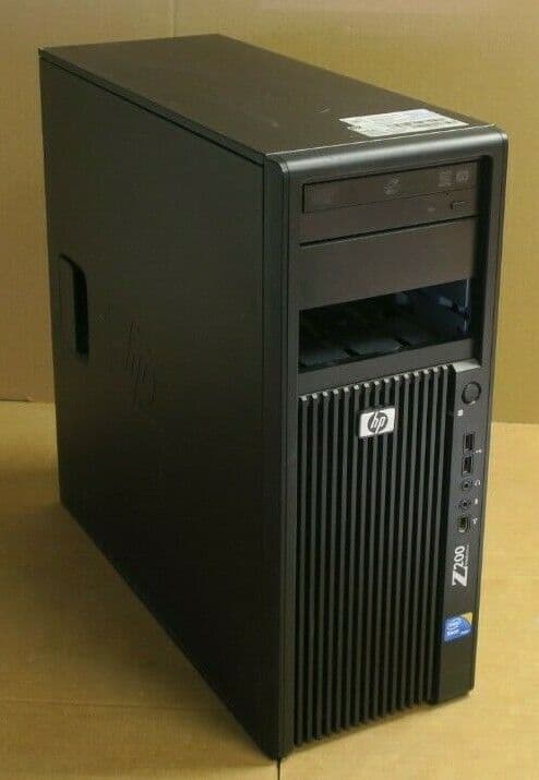 HP WorkStation Z200 Tower Xeon Quad Core X3450 2 66GHz 4GB 500GB HDD ...