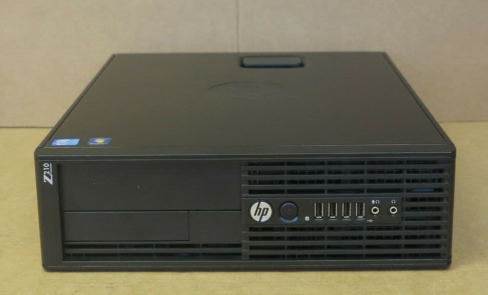 HP WorkStation Z210 SFF 4C E3-1230 3 2GHz 8GB Ram 128GB SSD NVS300 ...
