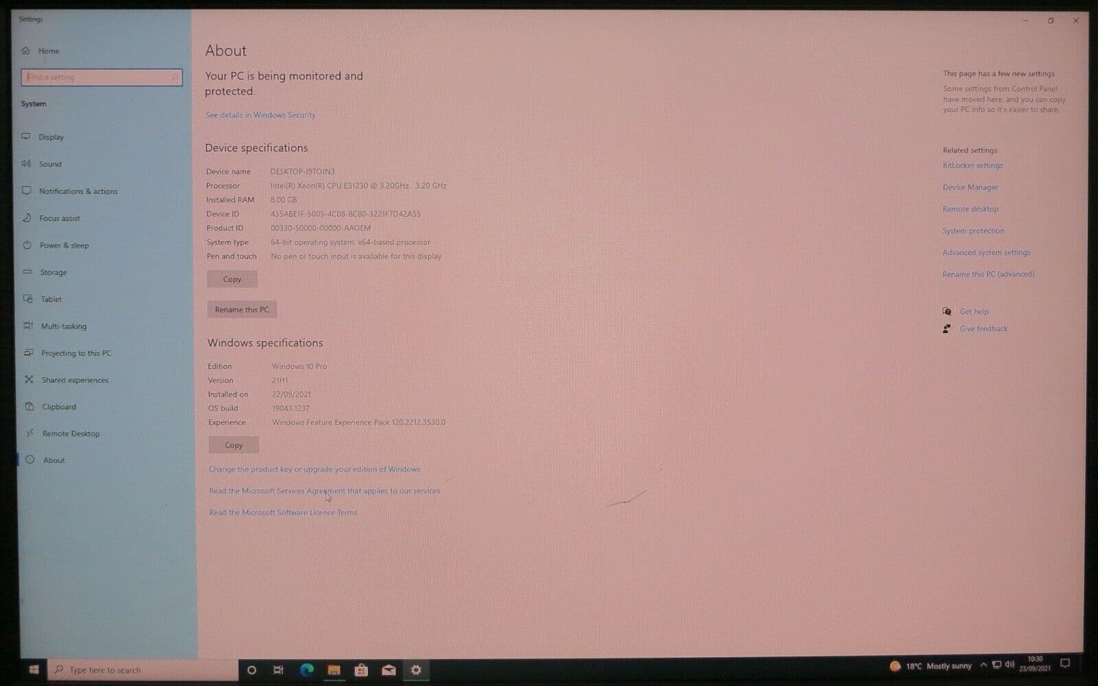 HP WorkStation Z210 SFF 4C E3-1230 3 2GHz 8GB Ram 128GB SSD NVS300 ...