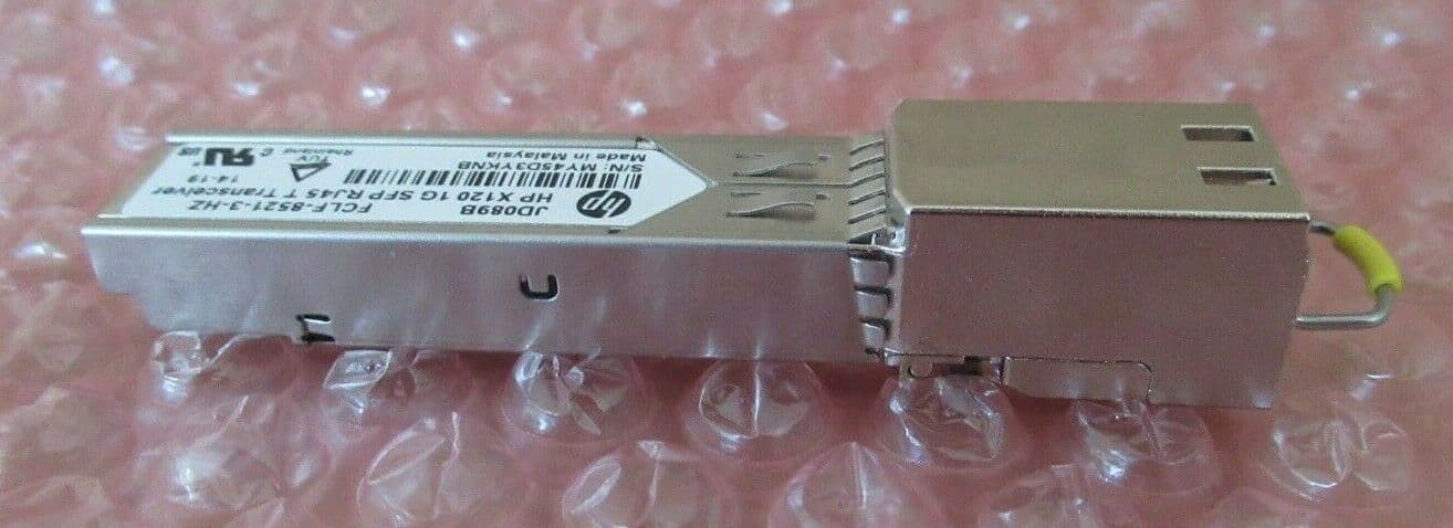 HP X120 1G SFP RJ45 T Transceiver JD089B FCLF-8521-3-HZ 14-19 Module SFP