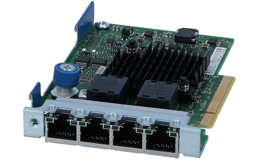 HPE 366FLR 1GB Ethernet 4-Port PCI-E 2 1 x4 665240-B21 669280-001