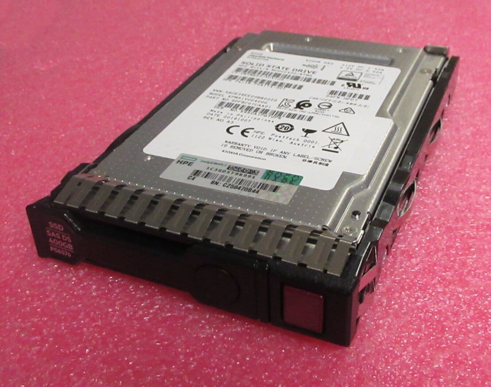 HPE 400GB SAS 12G MU 2 5" Hot-Plug Solid State Drive SSD P06576-001 ...