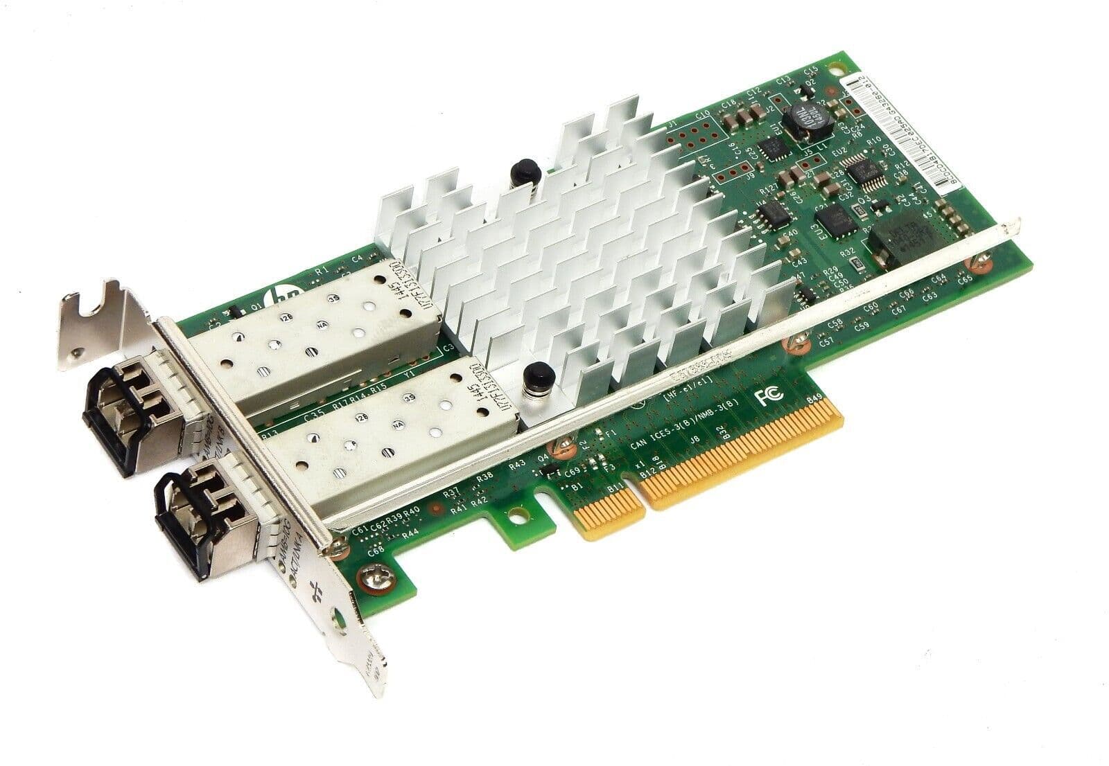 HPE 560SFP Dual Port 10Gb 2-Port SFP Adapter 669279-001 2x HP SFP ...