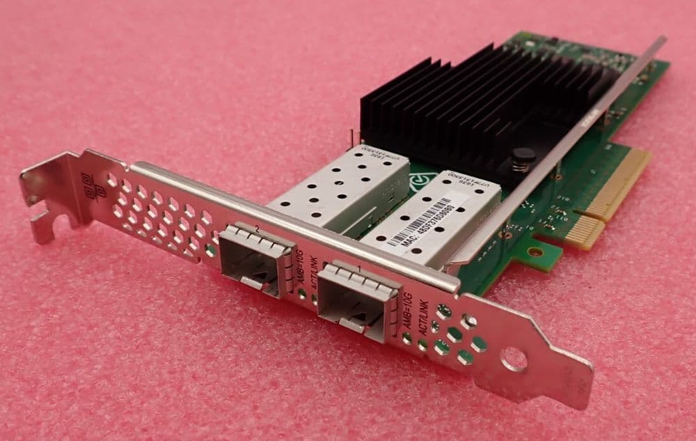 HPE 562SFP Dual Port 10GbE SFP PCIe Network Card FH 784304-001 727055-B21