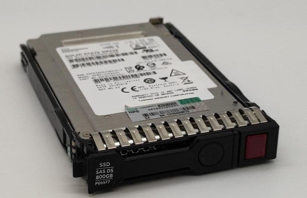 HPE 800GB SAS 12G MU 2 5" Hot-Plug Solid State Drive SSD P06577-001 ...