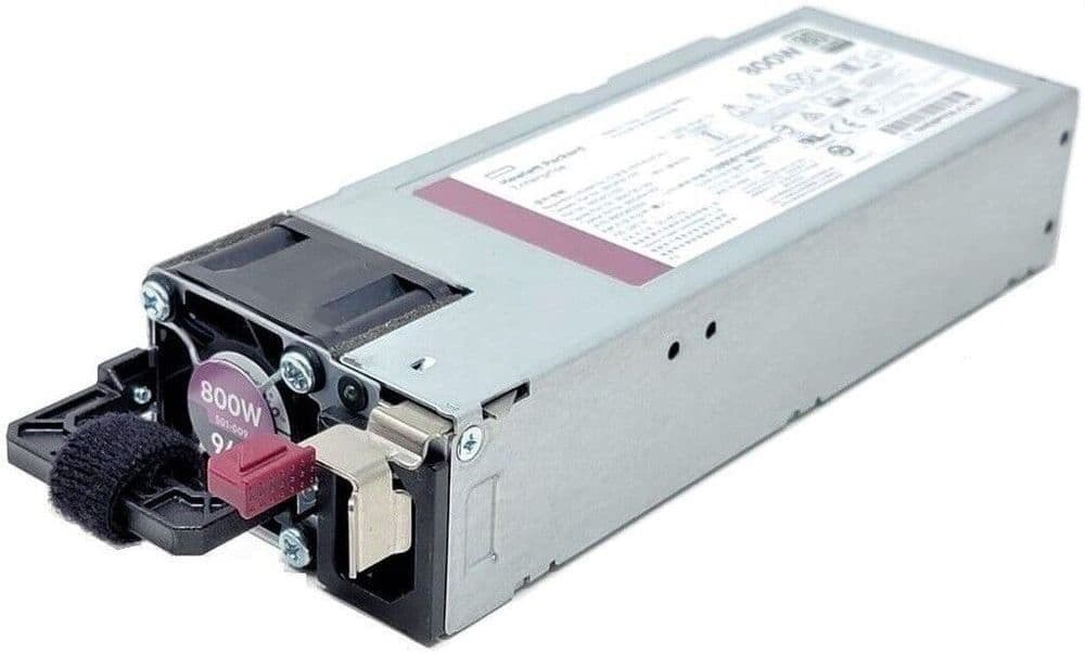 HPE 800W Flex Slot Platinum Hot Plug Low Halogen Power Supply - 865414 ...