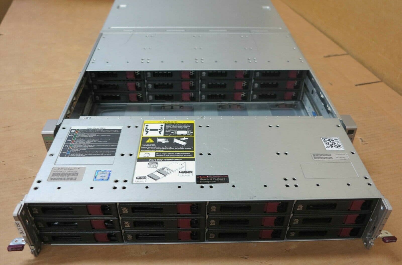 HPE Apollo 4200 Gen9 2x 14-C E5-2690v4 2 6GHz 512GB Ram 28x 3 5" Bays ...