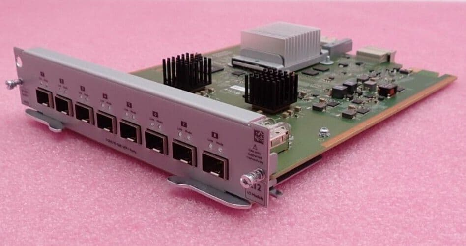 HPE Aruba 8 Port 1/10GbE SFP MACsec v3 zl2 Module J9993A For 5400R zl2 ...