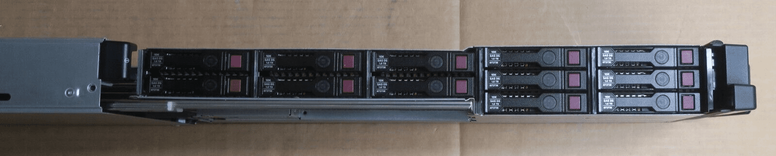 HPE D2220sb Storage Blade 12x 2 5" SAS Bays 12x 1 8TB 10K HDD QW918A ...