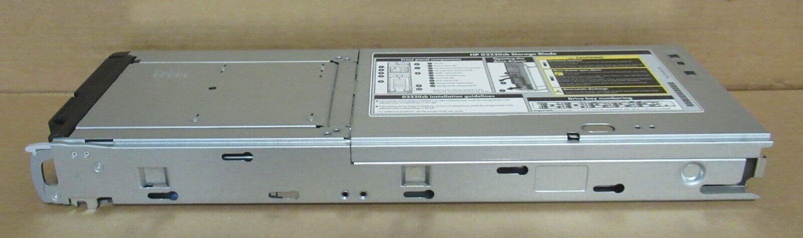 HPE D2220sb Storage Blade 12x 2 5" SAS Bays 8x 1 2TB HDD QW918A 703920-002