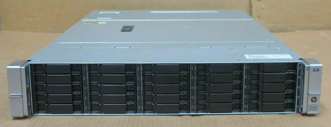 HPE D3700 Storage Enclosure QW967A 25x 2 5" Bay 2x 12Gb SAS Controller ...
